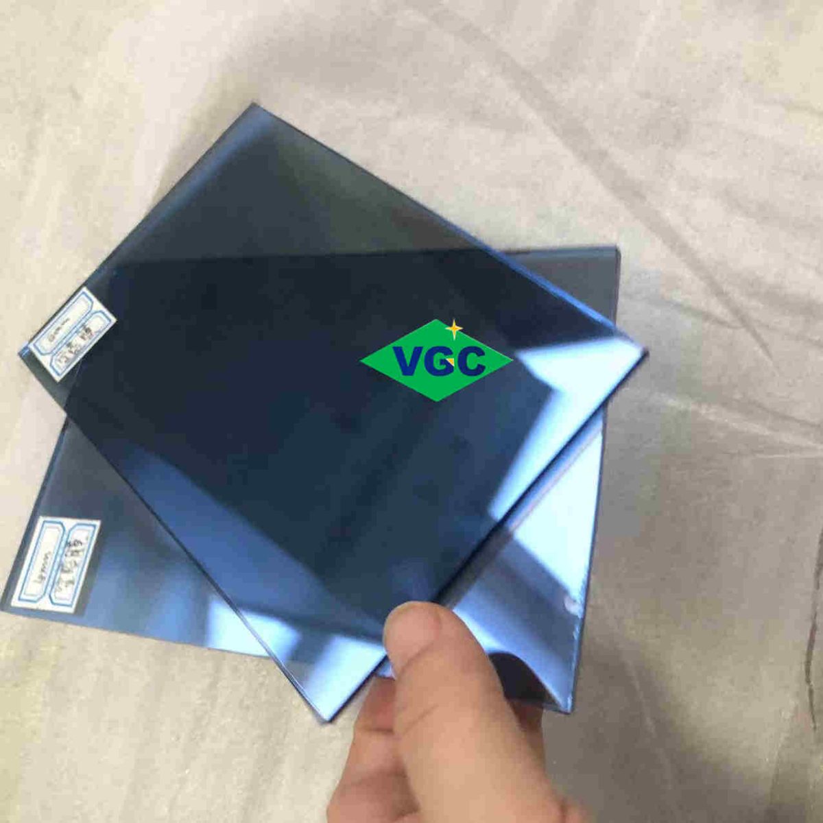 Gray/Blue/Green/Bronze Custom Tinted Reflective Glass Panels - Virtue Glass