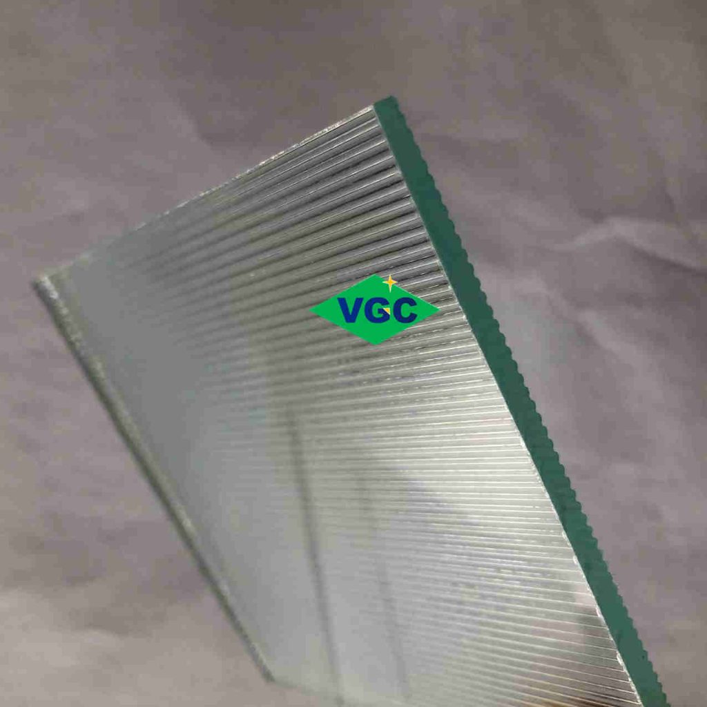 VGC Good Price Embossed Glass Ribbed Glass/Moru Glass/Fluted Glass ...